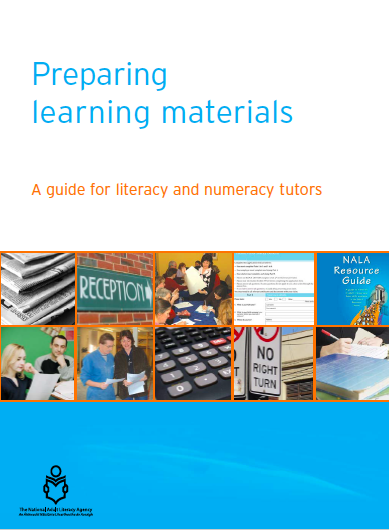Preparing learning materials: A guide for literacy and numeracy tutors ...