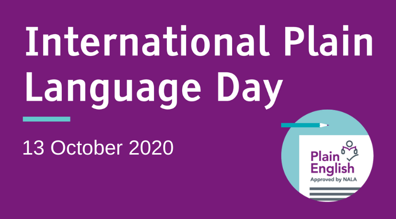NALA celebrates International Plain Language Day 2020 - NALA