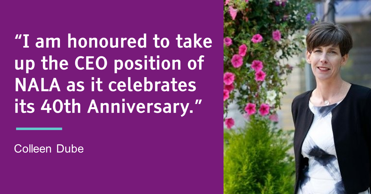 Introducing our new CEO – Colleen Dube - NALA