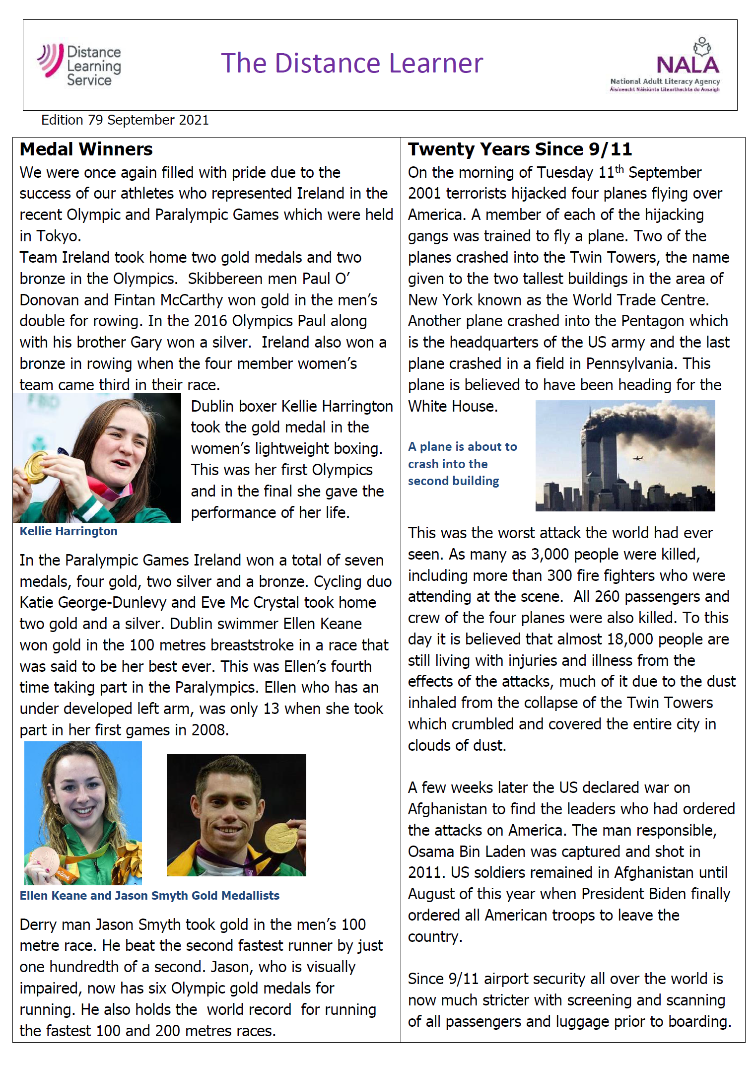 The Distance Learner – October 2021 worksheet (issue 80) - NALA