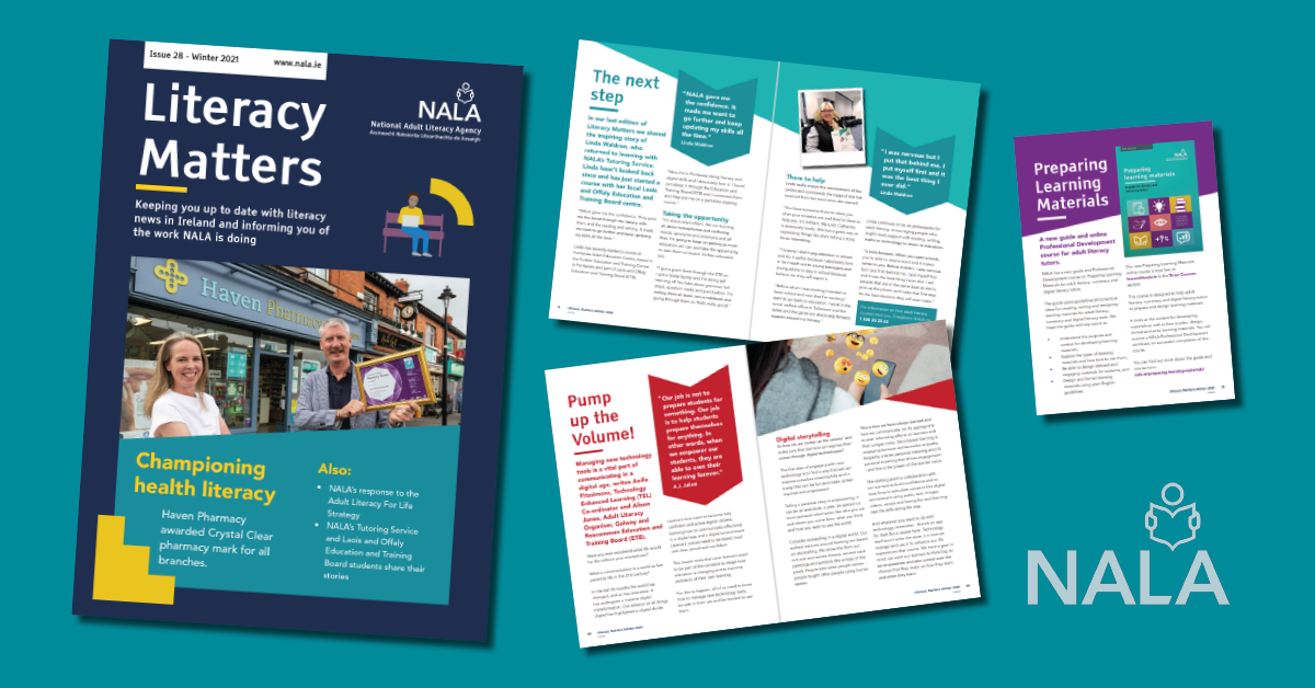 Literacy Matters issue 28 - NALA