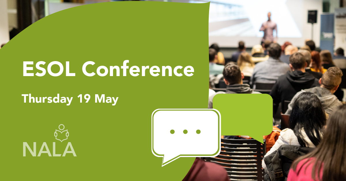 ESOL Conference 2022 | Register now - NALA