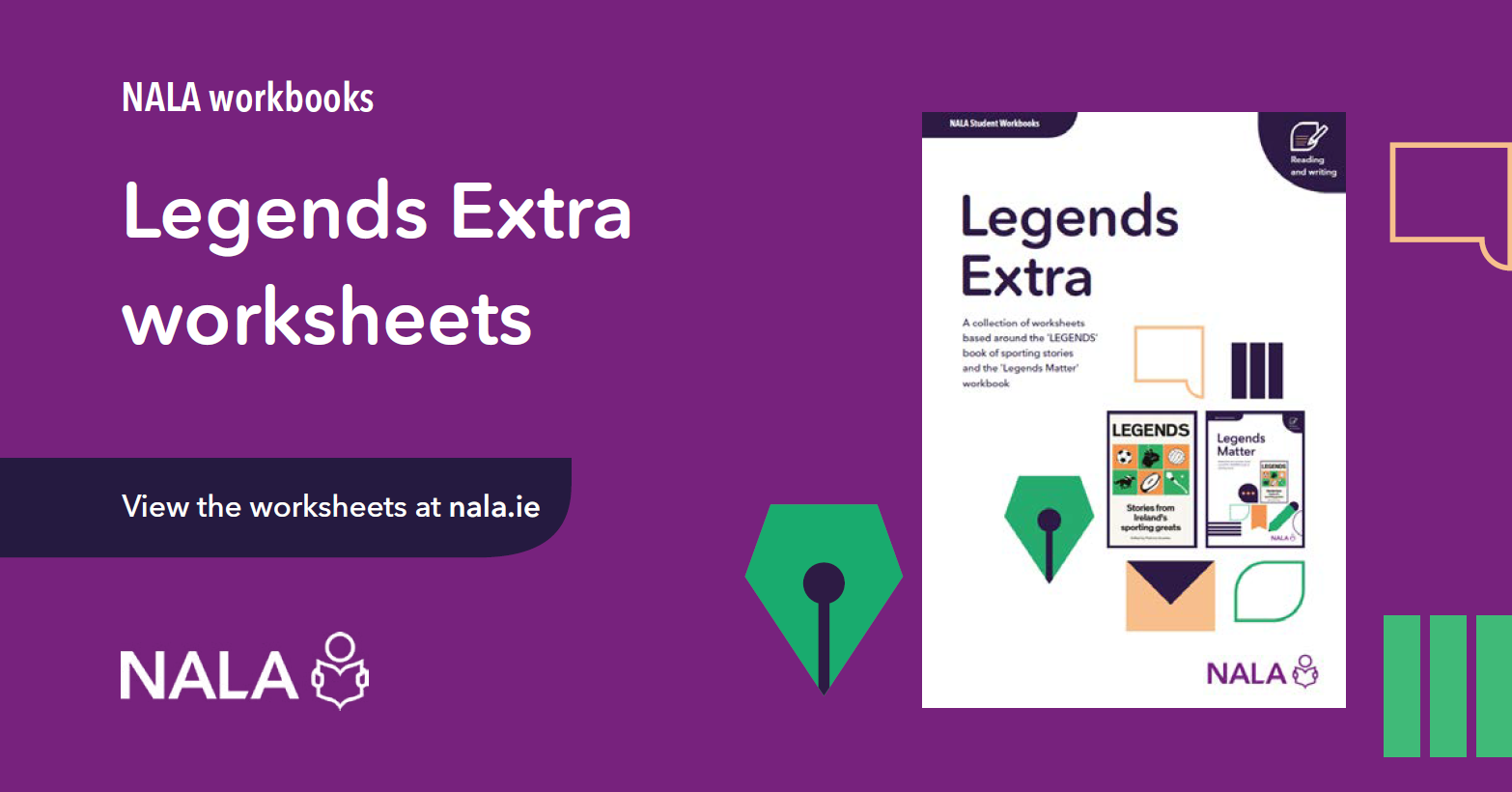 Legends Extra - worksheets - NALA
