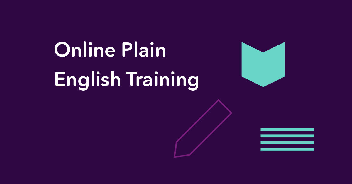 Online Plain English Training Wednesday 9 April 2025 - NALA