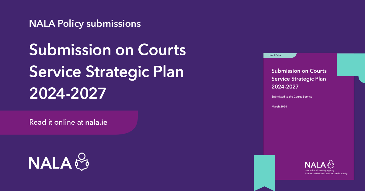 Submission on Courts Service Strategic Plan 2024-2027 - NALA