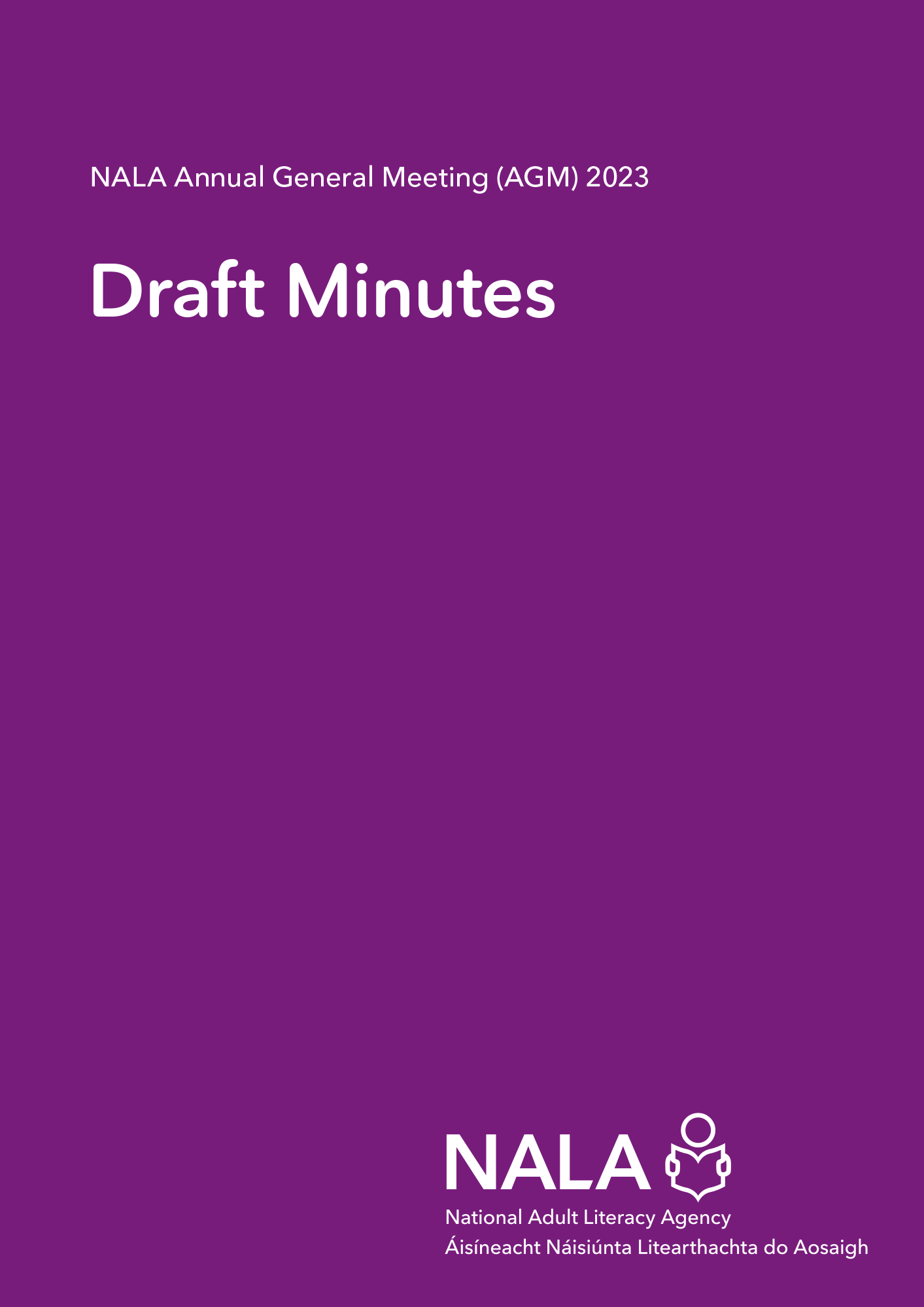 NALA Strategy Statement 2022 - 2023 - NALA