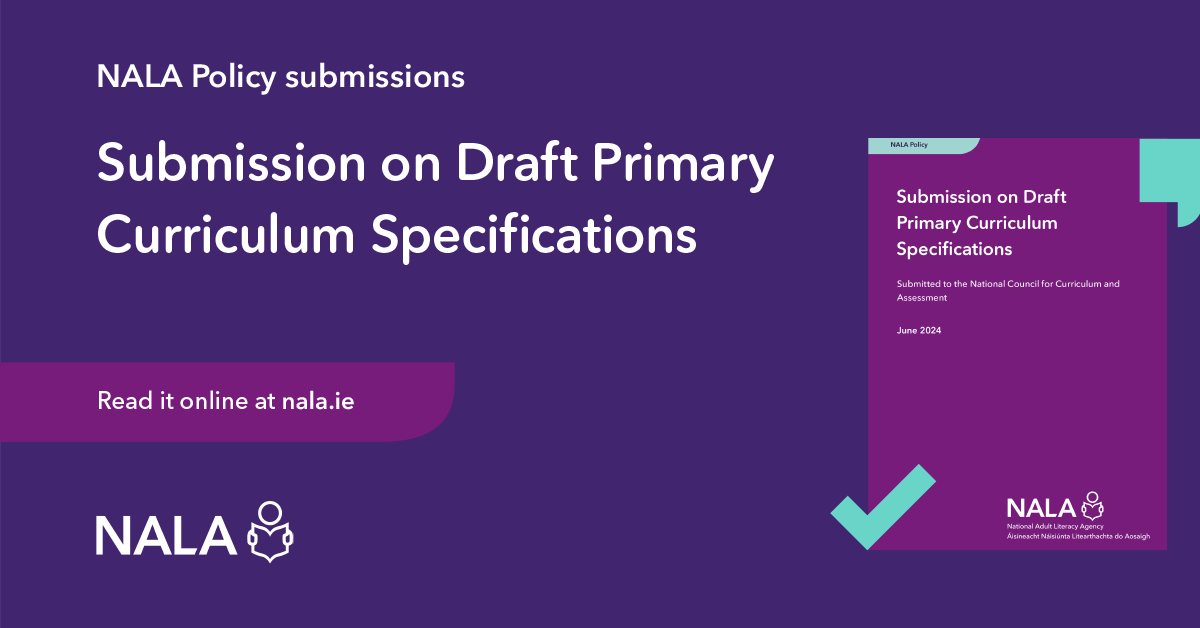 Submission on Draft Primary Curriculum Specifications - NALA