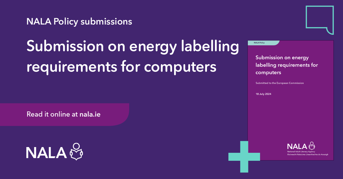 Submission on energy labelling requirements for computers - NALA