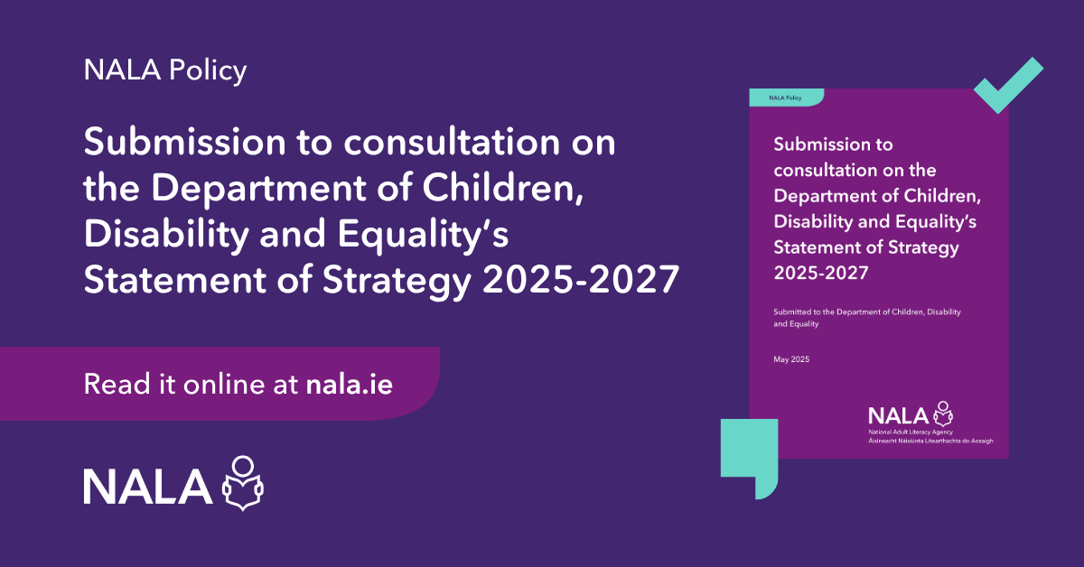 Submission to Department of Children, Disability and Equality’s ...