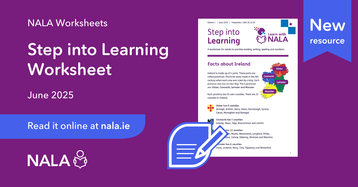 Step into Learning – June 2025 worksheet (Edition 1) - NALA