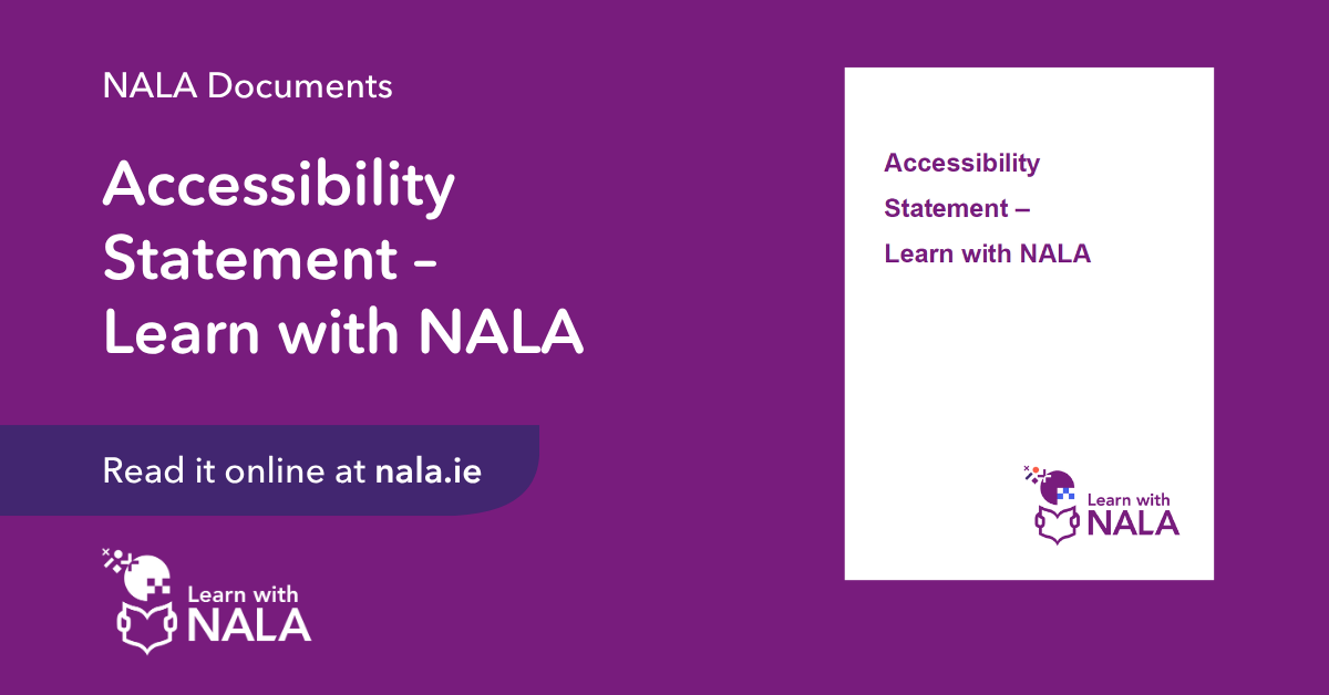 Accessibility Statement - Learn with NALA